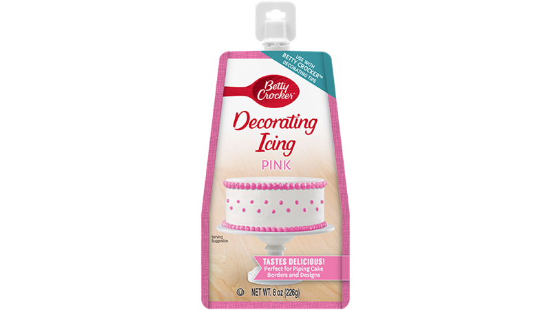 Betty Crocker™ Pink Decorating Icing - BettyCrocker.com