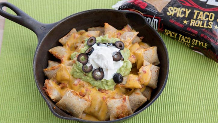 Spicy Taco Bold Roll Nachos - BettyCrocker.com