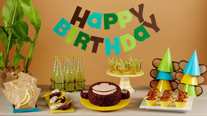 Monkey Birthday Party - BettyCrocker.com