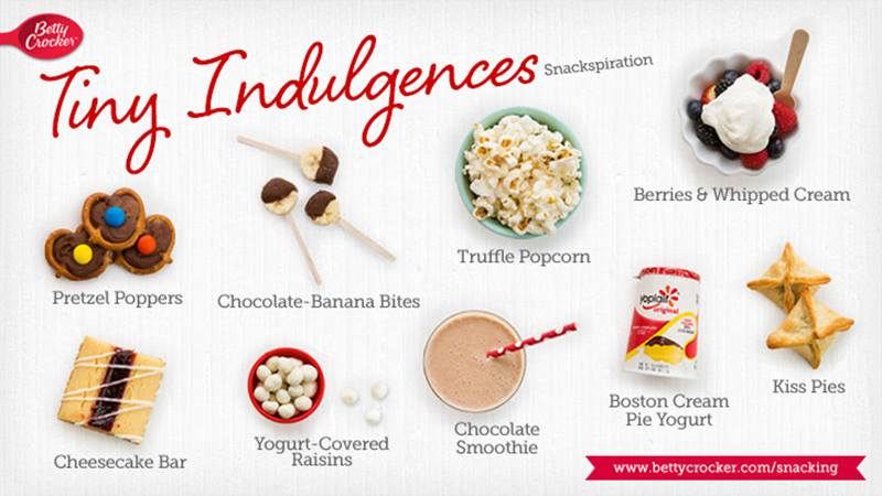 Snackspiration: Tiny Indulgences - BettyCrocker.com