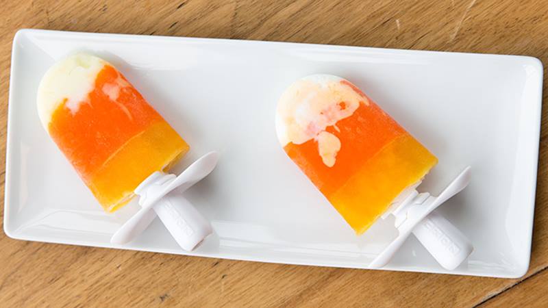 How to Make Candy Corn-Themed Pops - BettyCrocker.com