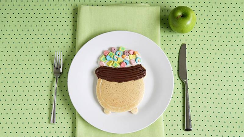 Make Your Own Pot of Gold Pancake - BettyCrocker.com