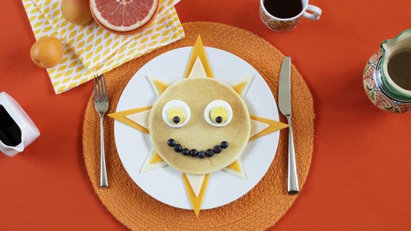 How to Make a Sun Pancake - BettyCrocker.com