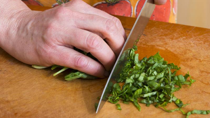 How to Chiffonade - BettyCrocker.com