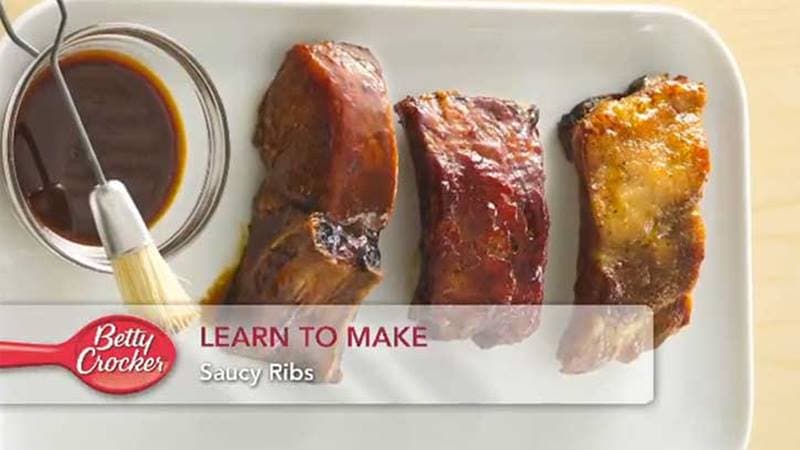 Learn To Make Saucy Ribs - BettyCrocker.com